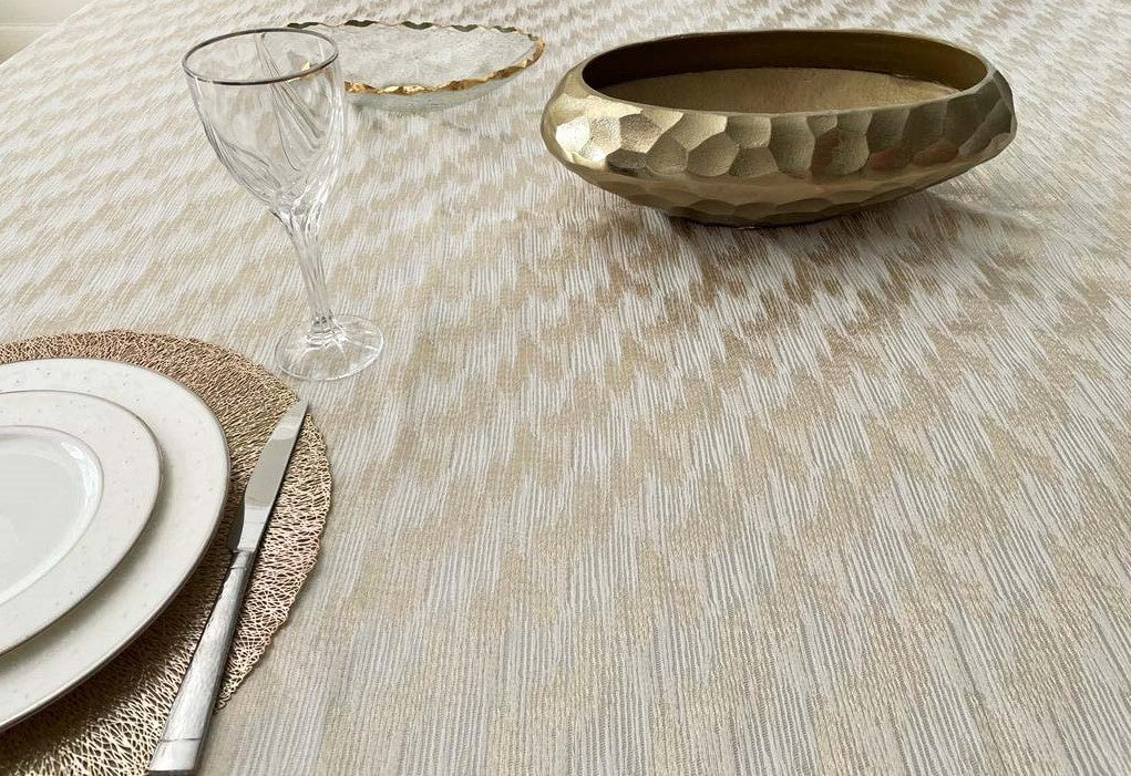 Custom Jacquard Tablecloths – LinensByDesign